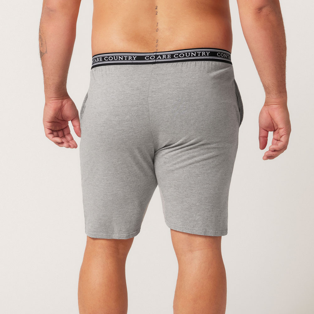 Sleepwear - Contare Knit Sleep Short - Big Man Clothing